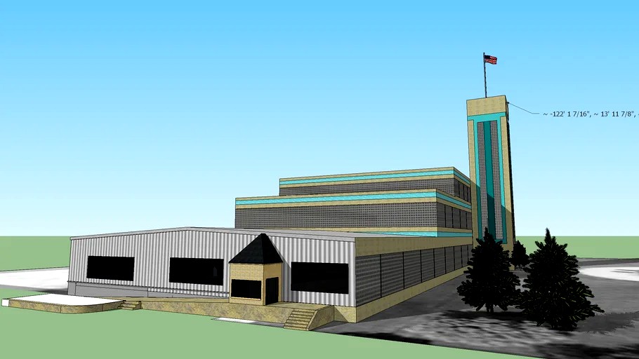 Campana Building 3d model