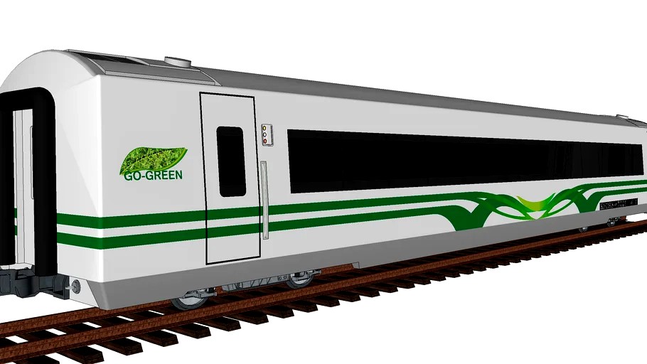 First Class Passenger Car (Argo Bromo Anggrek Train 'Go Green' Livery ...