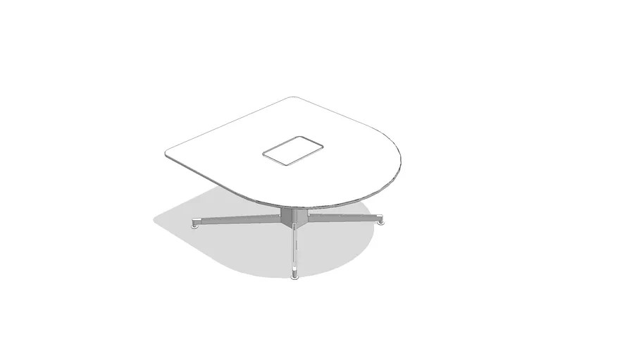media:scape - Desk Height Table 3d model