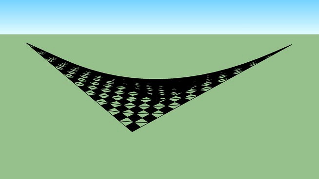 hyperbolic paraboloid 3d model