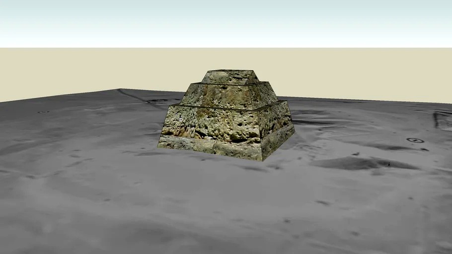 Pirámide de Meidum (Meidum's Pyramid) 3d model