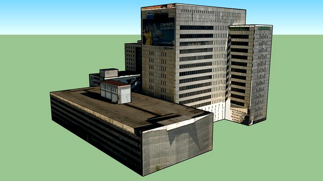 Telmex Parque vía, D.f., México 3d model
