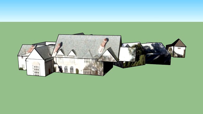 Greystone Mansion 3d model