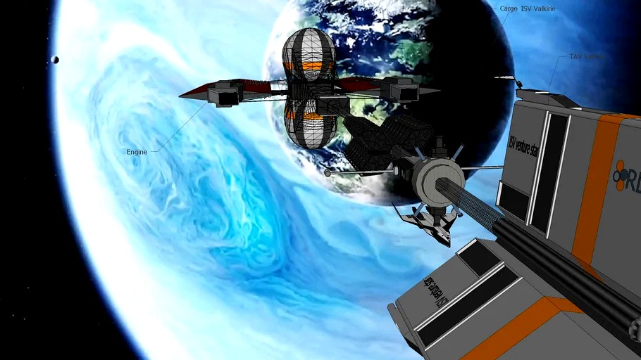 ISV Venture Star 3d model