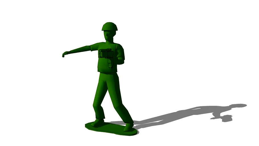 PLASTIC SOLDIER 3d model
