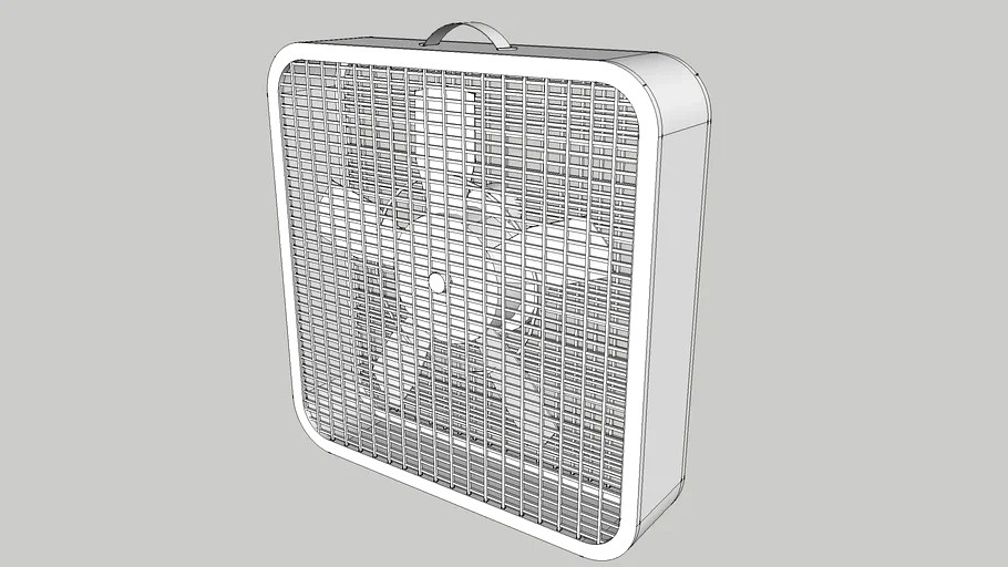 Box Fan 3d model