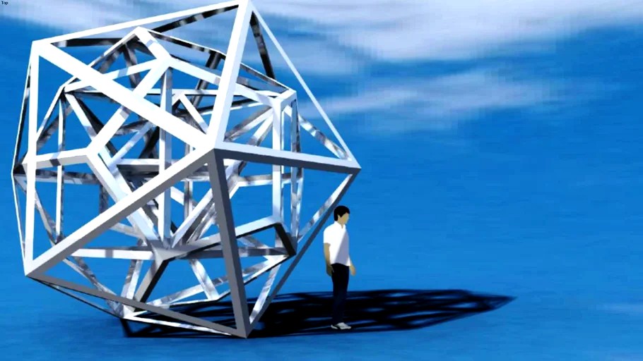 CUBISMO 3D EN RENDER model