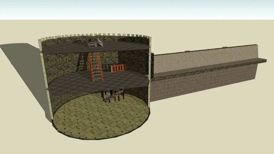 TOWER 3 LEVEL 2 3d model