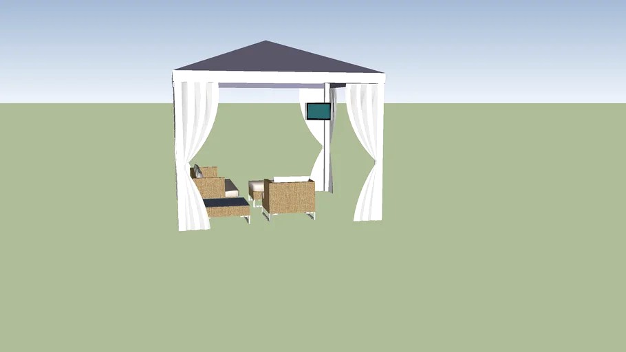 Cabana 3d model