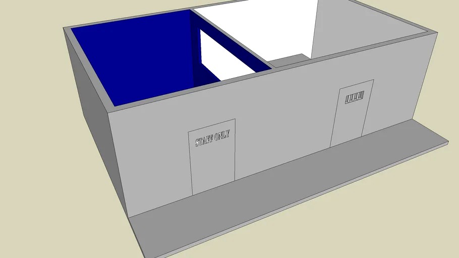 C.S.I suspect room 3d model