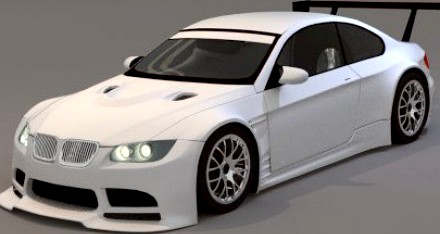 Bmw M3 Gt3 3d model