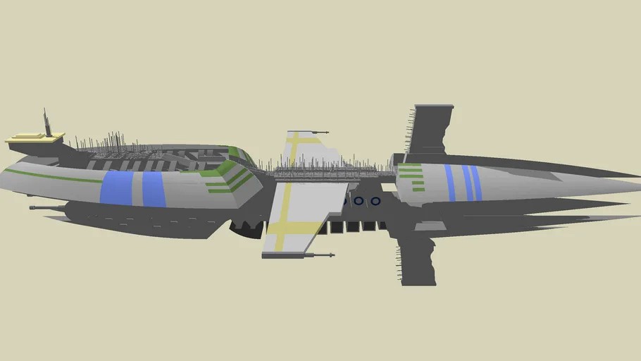 Munificent-class Star Frigate 3d model