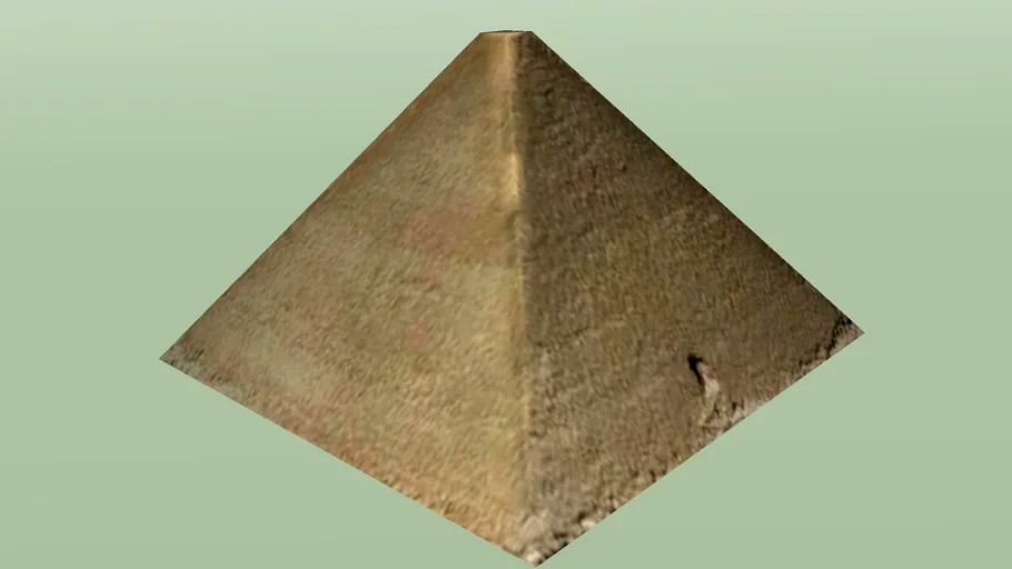 Great (Cheops-) Pyramid of Giza 3d model