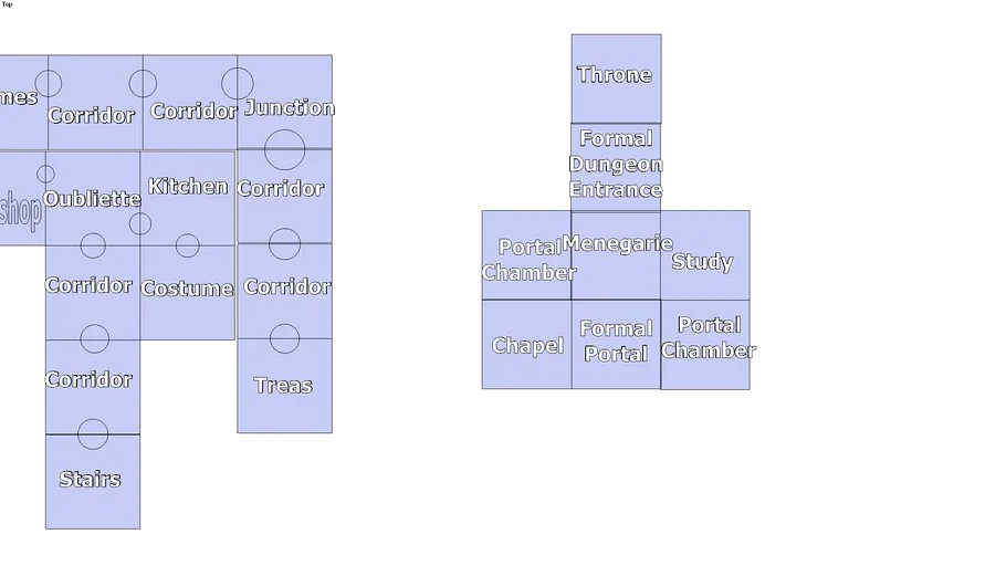 Runescape house plan 3d model