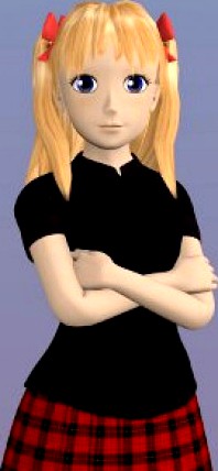 Sara Tween Girl 3d model
