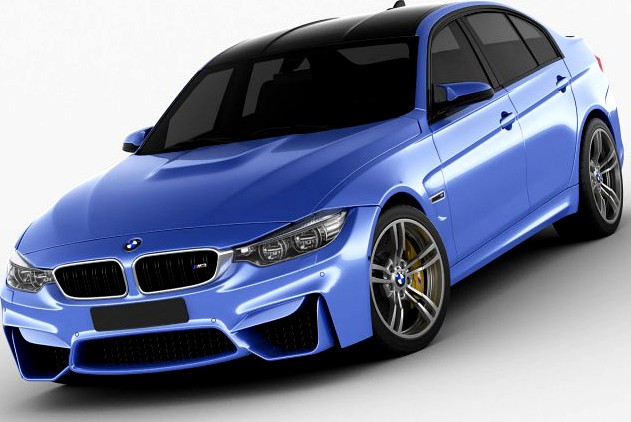 BMW M3 F30 3D Model