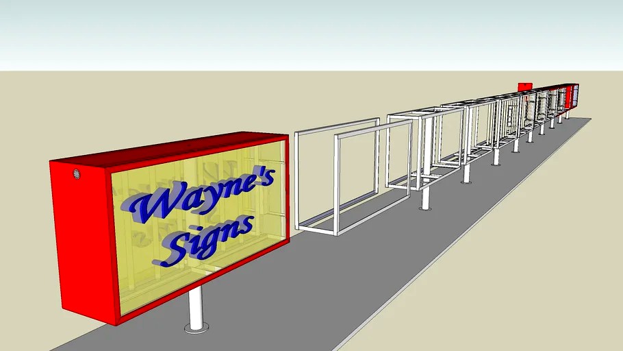 The Evolution of A Sign 3d model