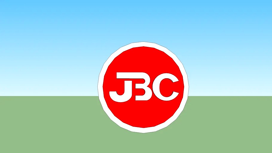JBC Food Corporation Logo 3d model