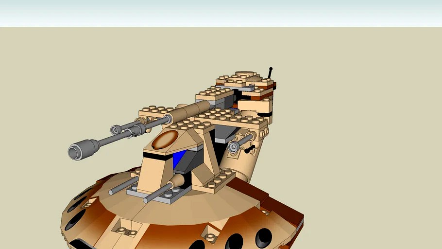 Lego AAT - Armoured Assault TanK 3d model