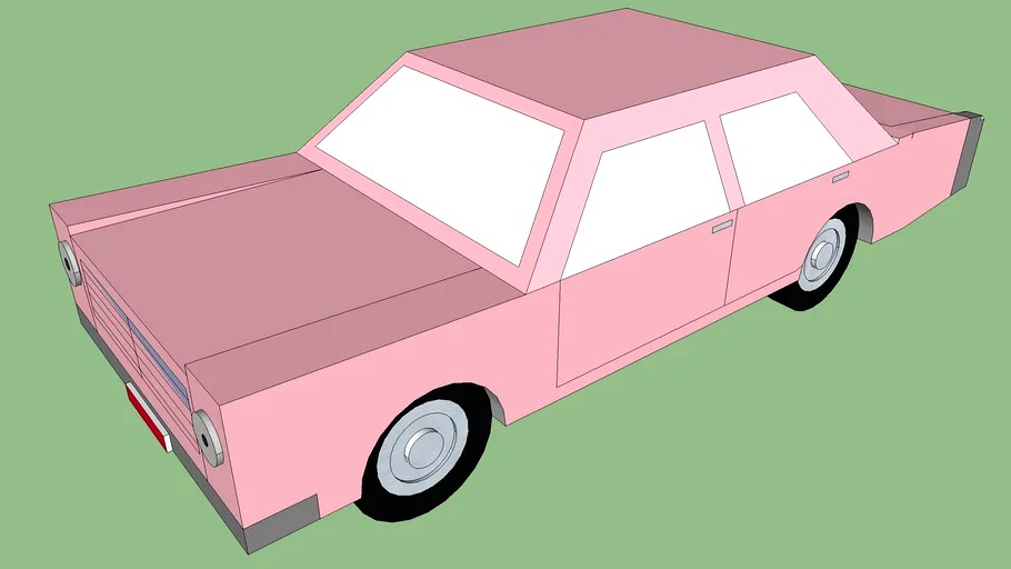 Car Voiture Simpson 3d model