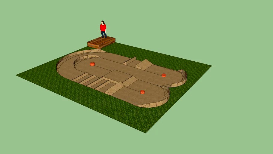 Rc Track 3d model