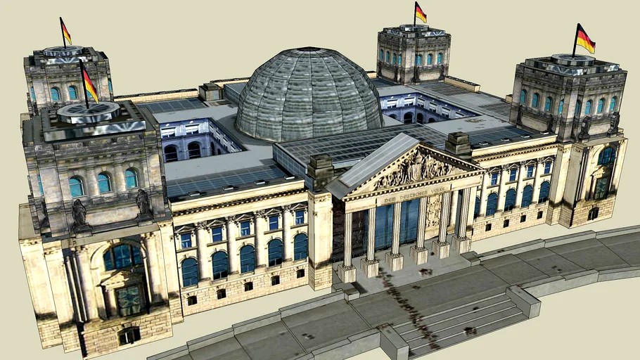 Reichstag 3d model