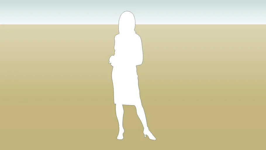 Scale Figure 3d model