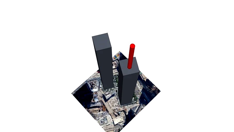 WTC 1&2 3d model