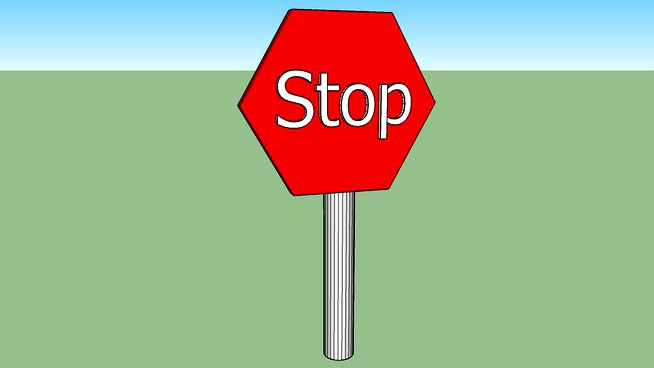 Stop Sign 3d model