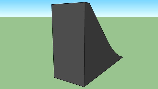 FMX Ramp Series 1: Long-Distance Ramp 3d model