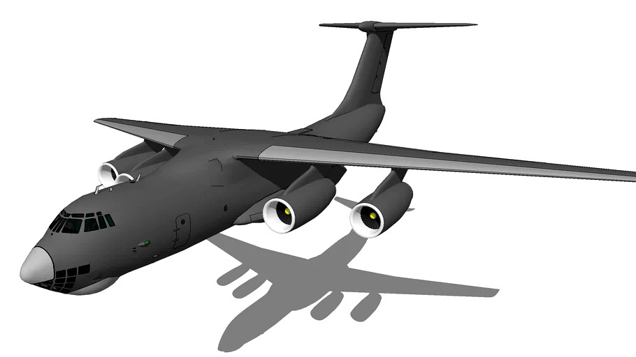 Ilyushin IL-76 3d model