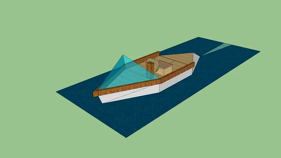 Speed Boat 3d model