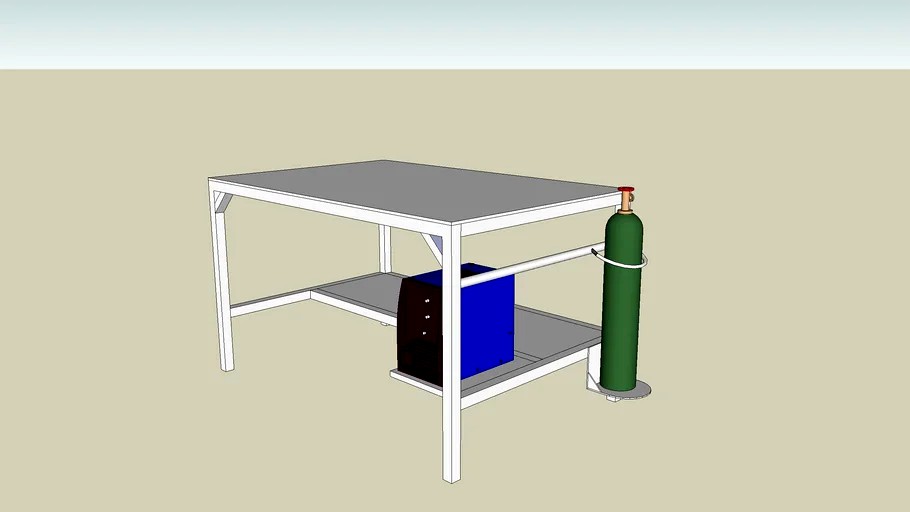 Welding table 3d model