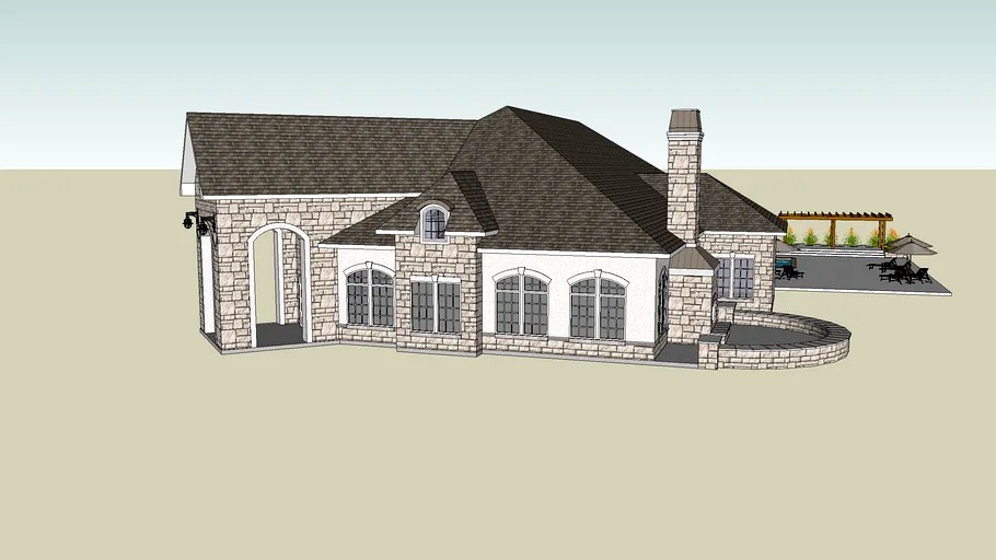 Pointe Clubhouse 3d model