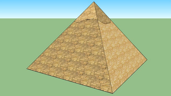 piramide egipcia 3d model