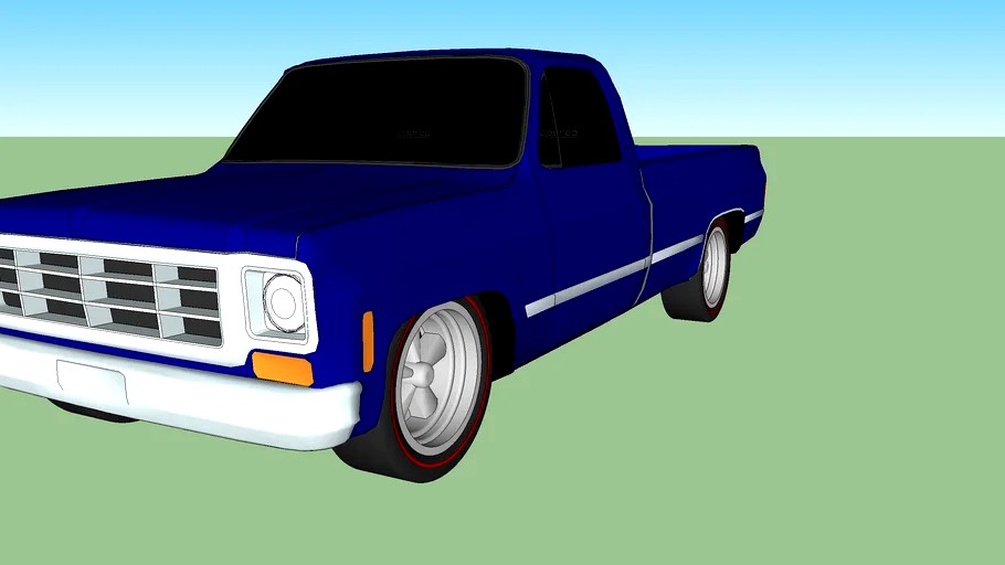 good lookin 70s chevy 3d model