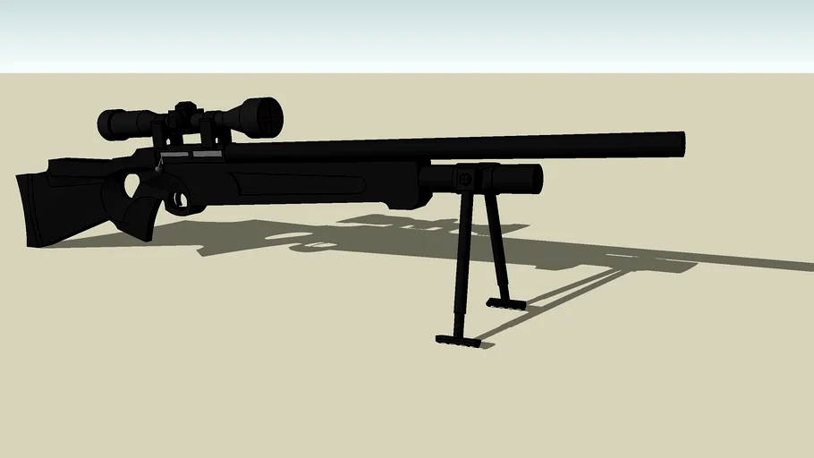 Fx Monsoon sniper 3d model