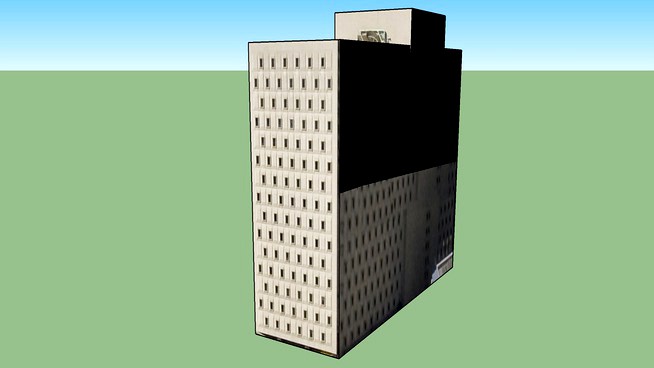 Claude Pepper Building 3d model