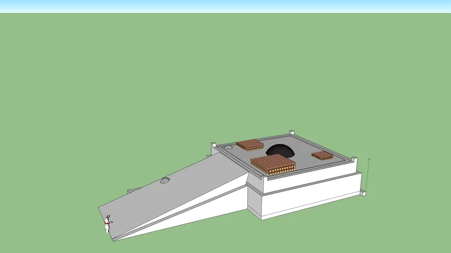 Mizbeiach Altar of the Second Temple 3d model