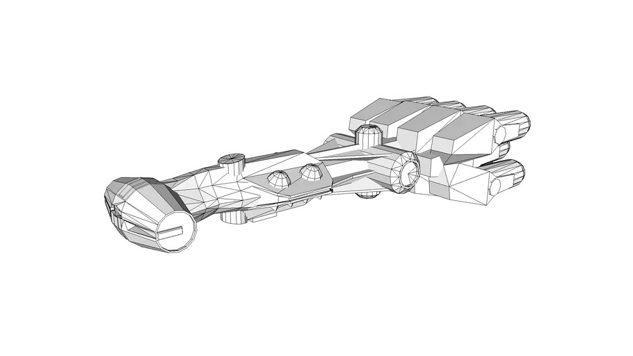 Corellian Corvette 3d model