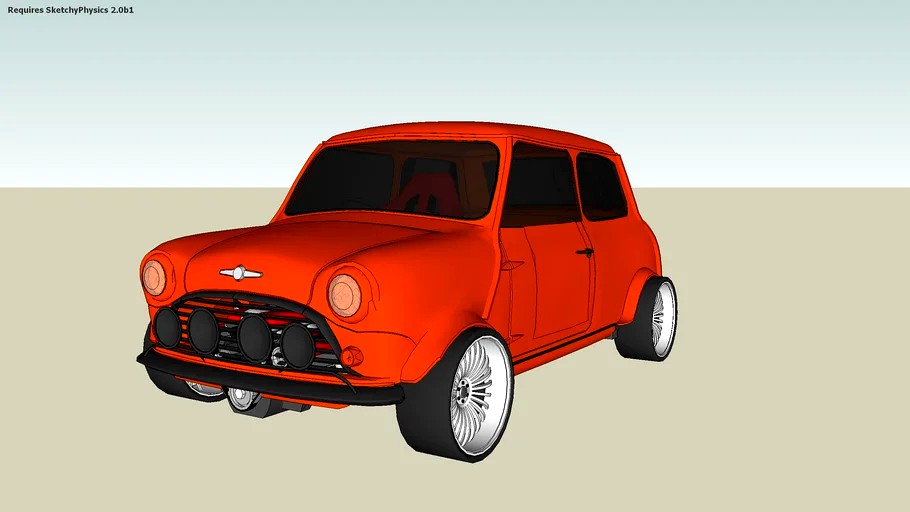 Tuned Mini 3d model