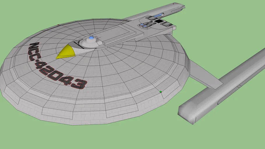 USS Centaur (Star Trek DS9), revised 3d model
