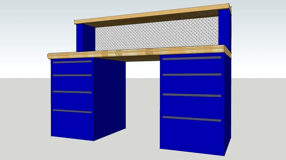 Assembly Bench / Workbench 3d model