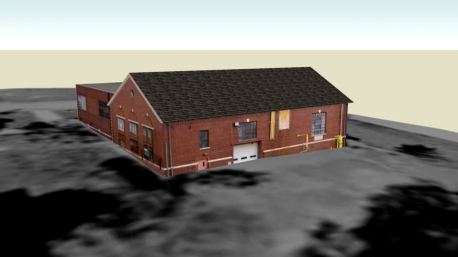Old PowerHouse at CCSU 3d model
