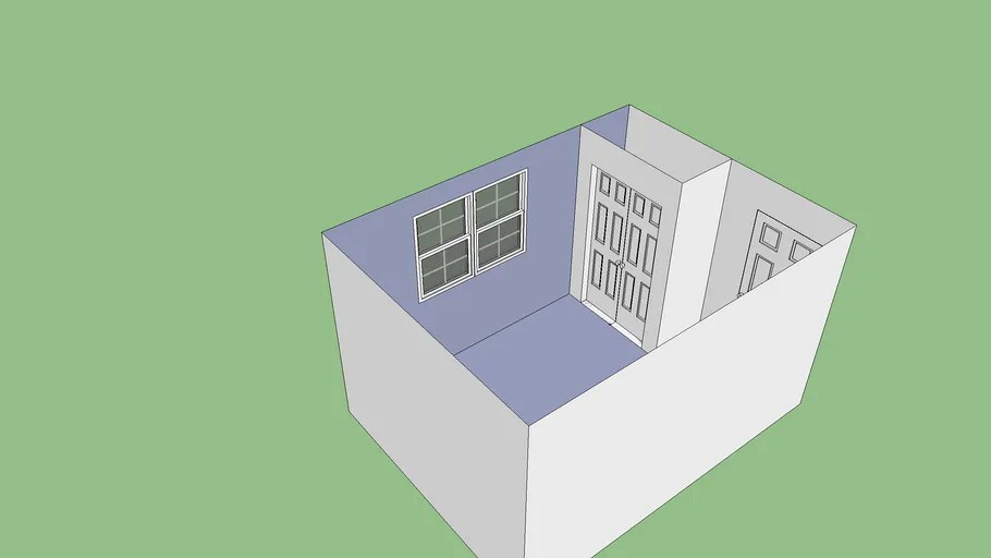 Blank Room 3d model