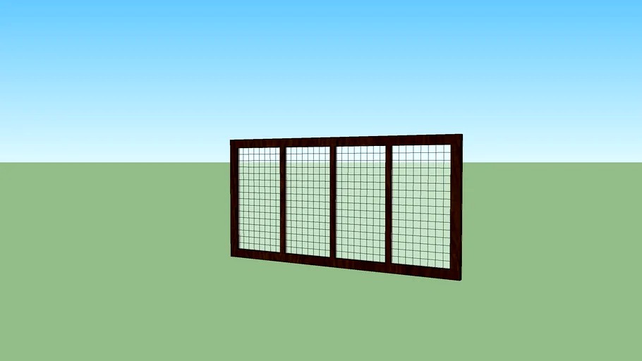 Tudor Window 3d model