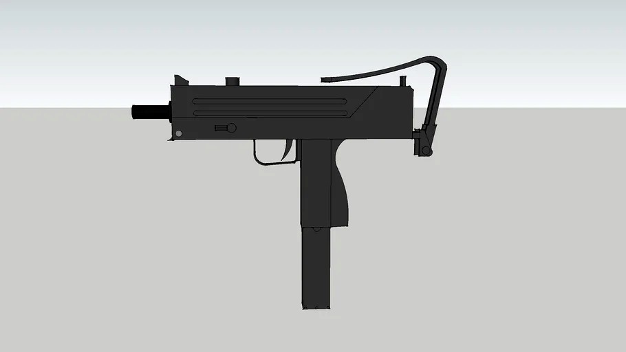 Mac-11 3d model