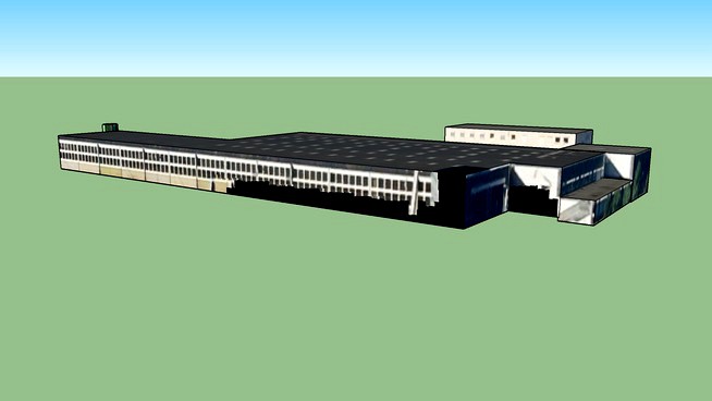 KVB AG Betriebshof West 3d model