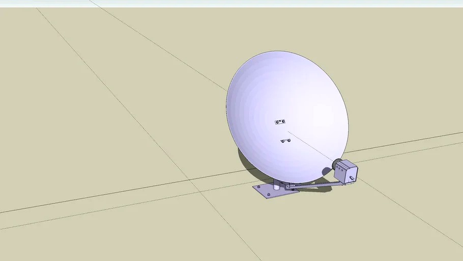 parabola 3d model