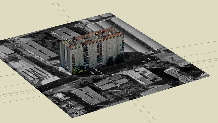 Ciudad Conver 3d model